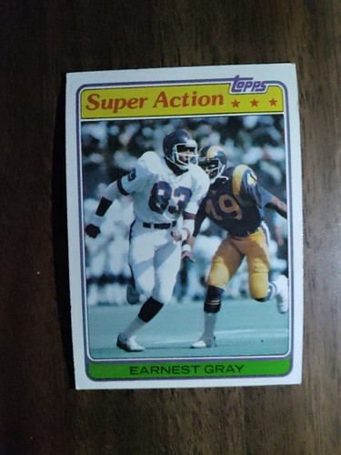 Earnest Gray [Base] #171 New York Giants - 1981 Topps Football NM free ...