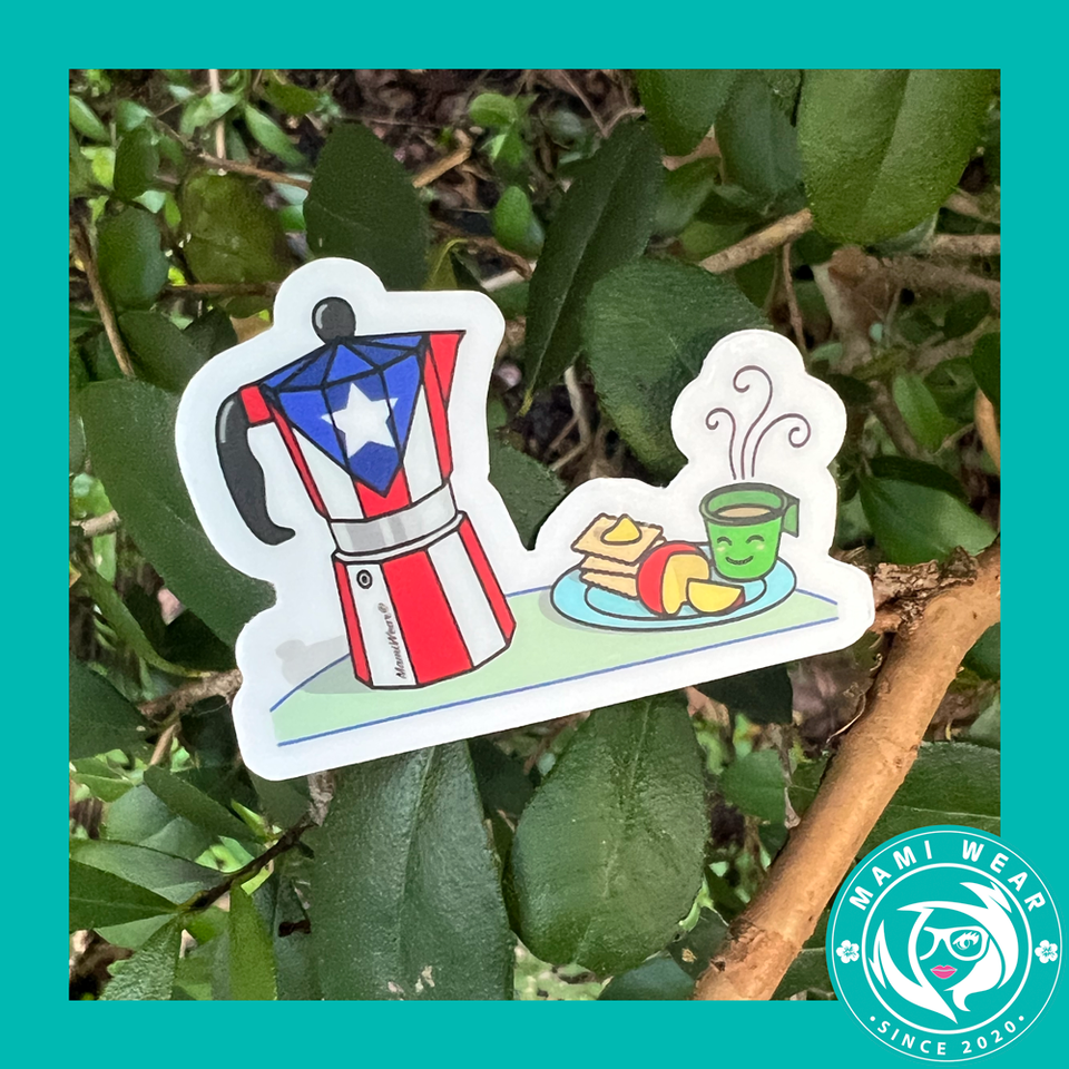 Cafe Greca Coffemaker with Puerto Rico Flag Bucket Hat Black + 1 ...