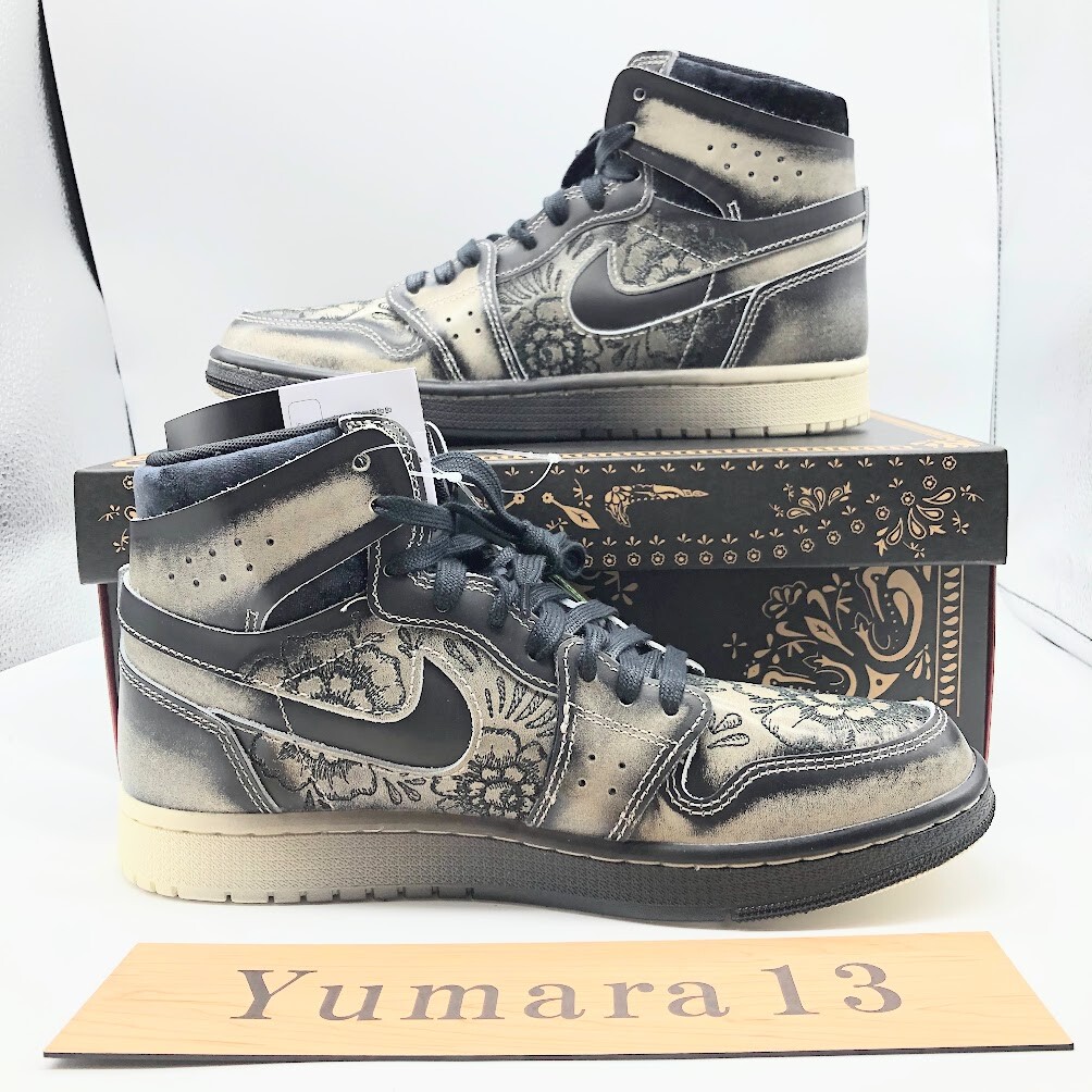 Nike Air Jordan 1 High Zoom CMFT2 Dia De Muertos FQ8155-010 Men's Size ...