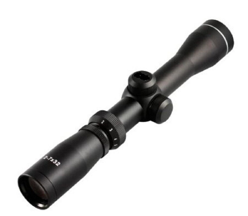 Mosin Nagant 91/30 M44 2-7x32 Long Eye Relief Scout Scope + Short Mount ...