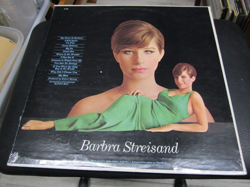 BARBRA STREISAND - SEALED RECORD - MY NAME IS BARBRA - PC 9136 ...
