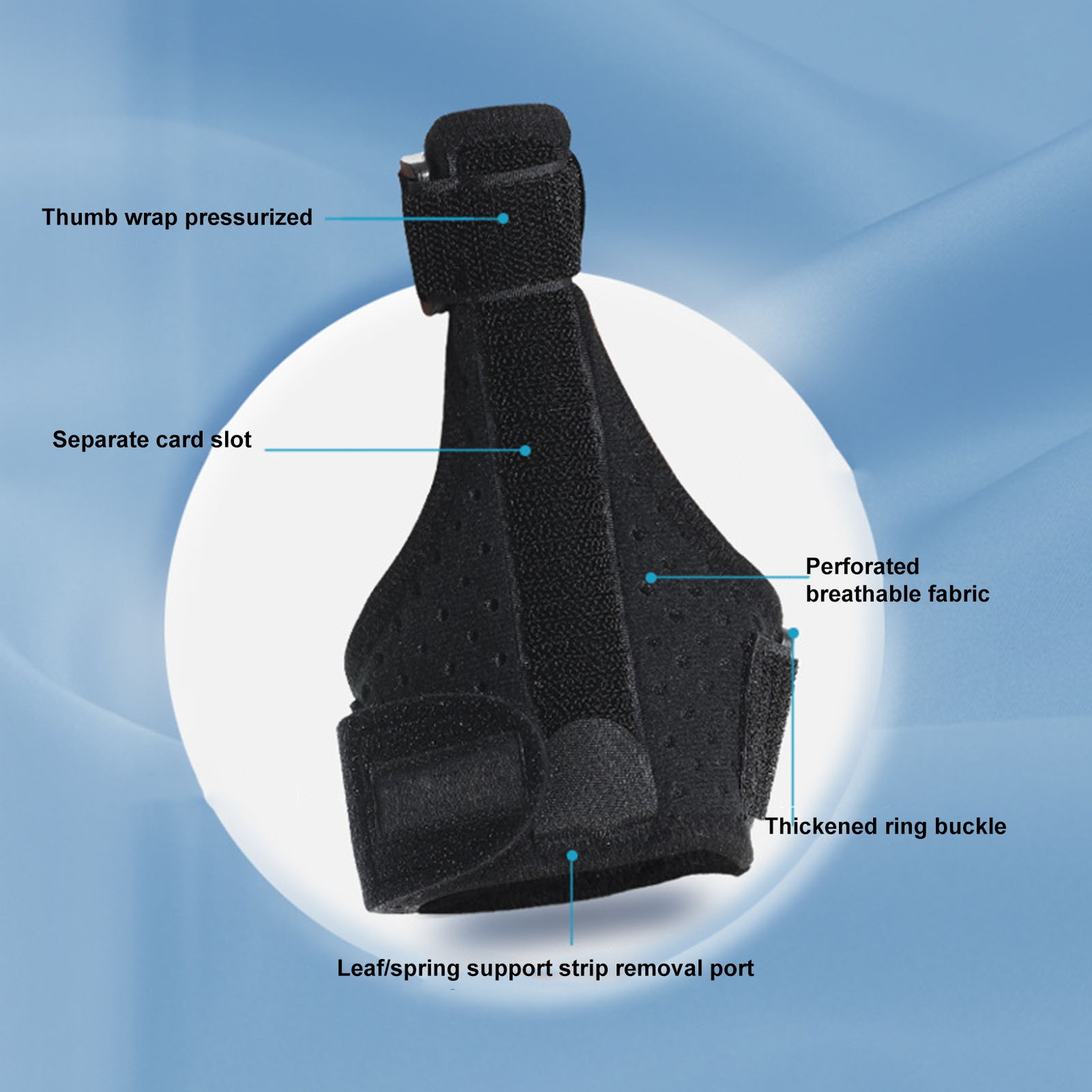 Breathable Finger Guard for Support Joint Splint Fractures Adjustable ...