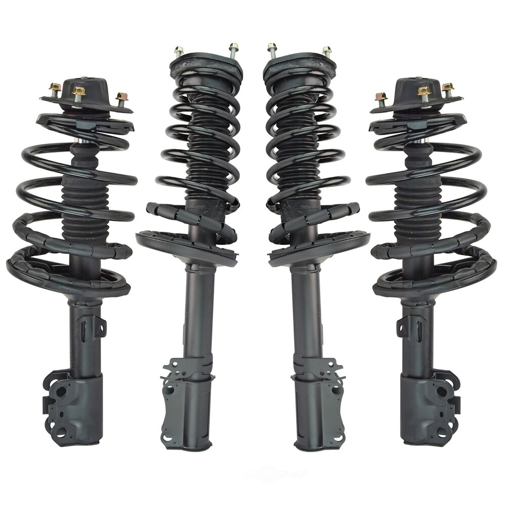 Suspension Strut and Coil Spring Kit-4 Piece Strut and Spring Assembly ...