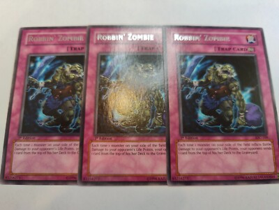 (3x) Robbin' Zombie IOC-109 NM 1st Rare | eBay