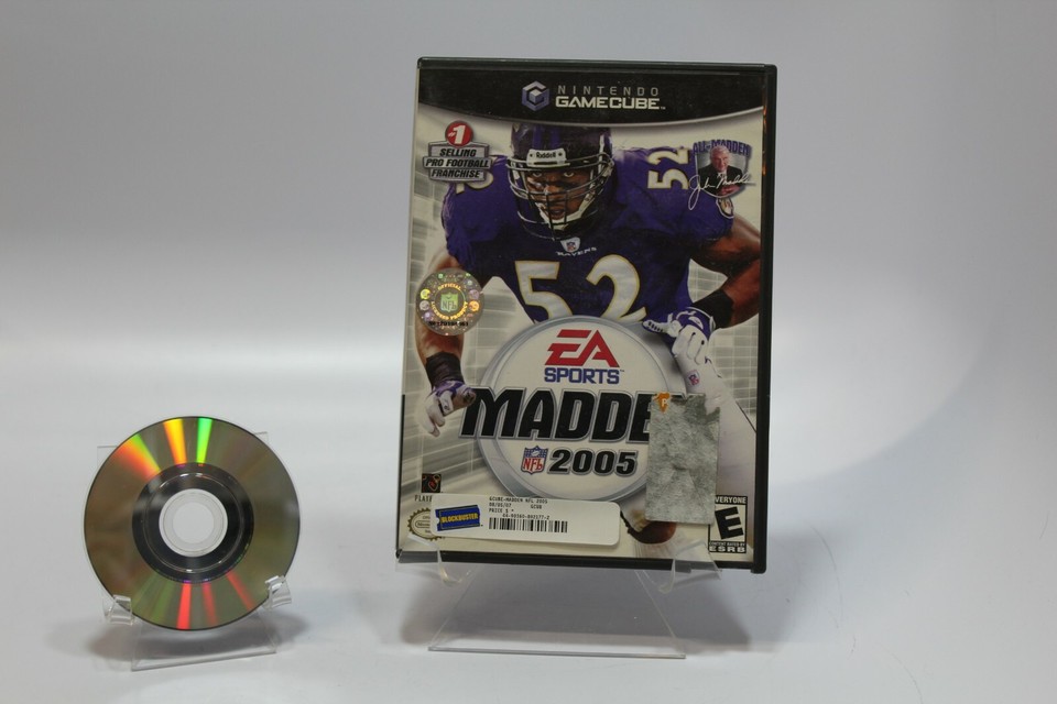 Madden NFL 2005 - GameCube - 2004 - Game & Case - Cleaned & Tested ...