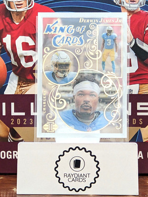 2023 Illusions DERWIN JAMES King of Cards Acetate Insert CHARGERS | eBay