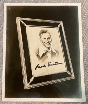 FRANK SINATRA HAND SIGNED Autograph 8 X 10 Photo W/ COA | eBay