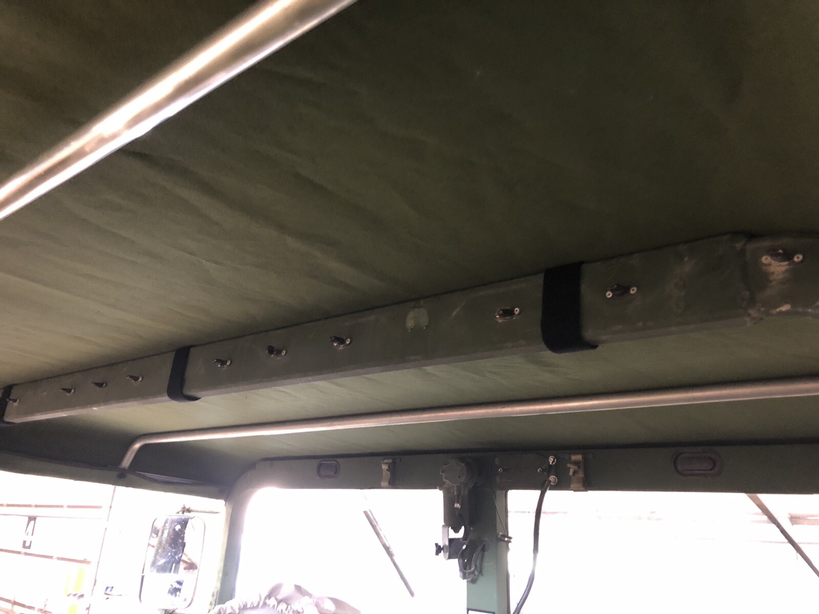 CONVERTIBLE CANVAS SOFT TOP TAN MILITARY HUMVEE M998 REMOVE / INSTALL ...