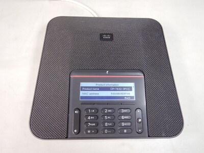 (USED) Cisco 7832 IP Conference Station CP-7832-3PCC-K9 (Base unit only ...
