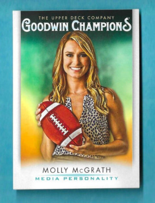 MOLLY MCGRATH 2021 GOODWIN CHAMPIONS MEDIA PERSONALITY TRADING CARD #44 ...