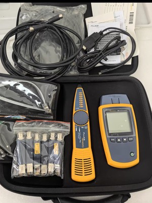 Fluke Networks MS2-KIT MicroScanner2 Copper Cable Verifier Kit, Remote ...