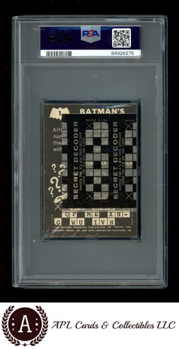 1966 Topps Batman Riddler Back Cello Pack PSA 8 #1 Card Showing | eBay