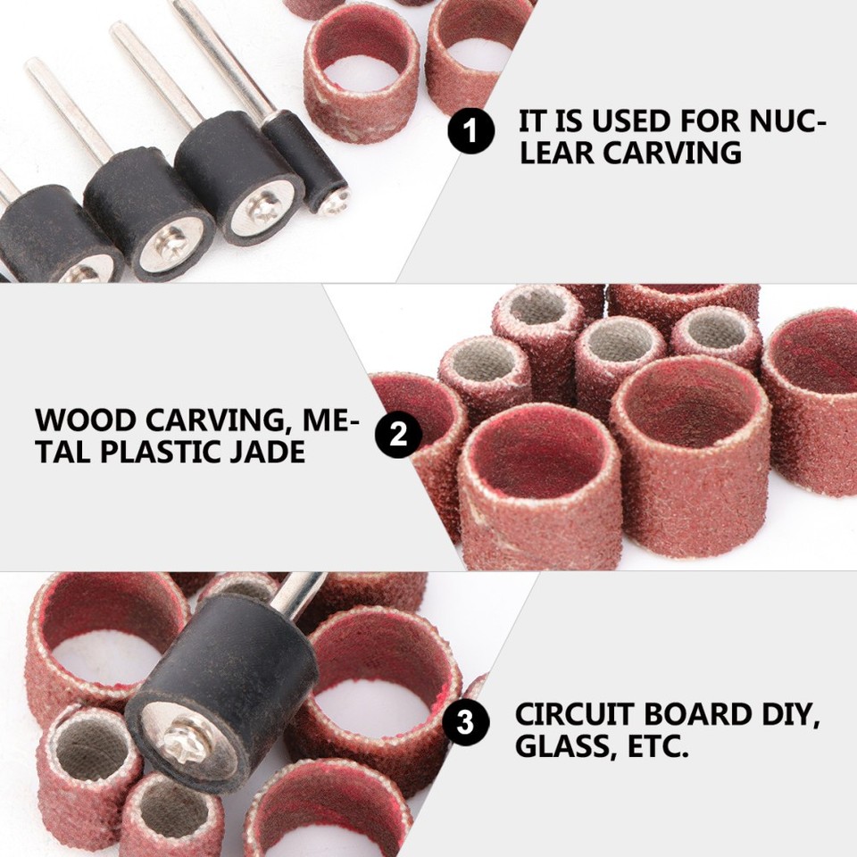 20 Pcs Sandpaper Ring Grinding Discs/sanding for Drill Sander Pads ...