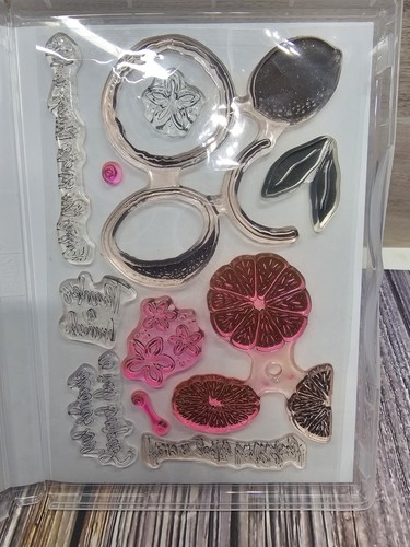 Stampin' UP! SWEET CITRUS Stamp Set/Hybrid Embossing Folder/Dies lemon ...