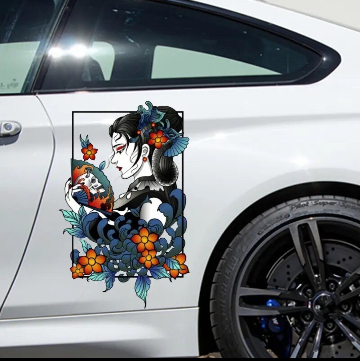 Custom Samurai Livery Racing Side Wrap; JDM Inspired Samurai Custom ...