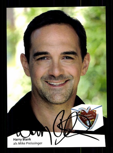 Harry Blank Dahoam is Dahoam Autogrammkarte Original Signiert # BC ...