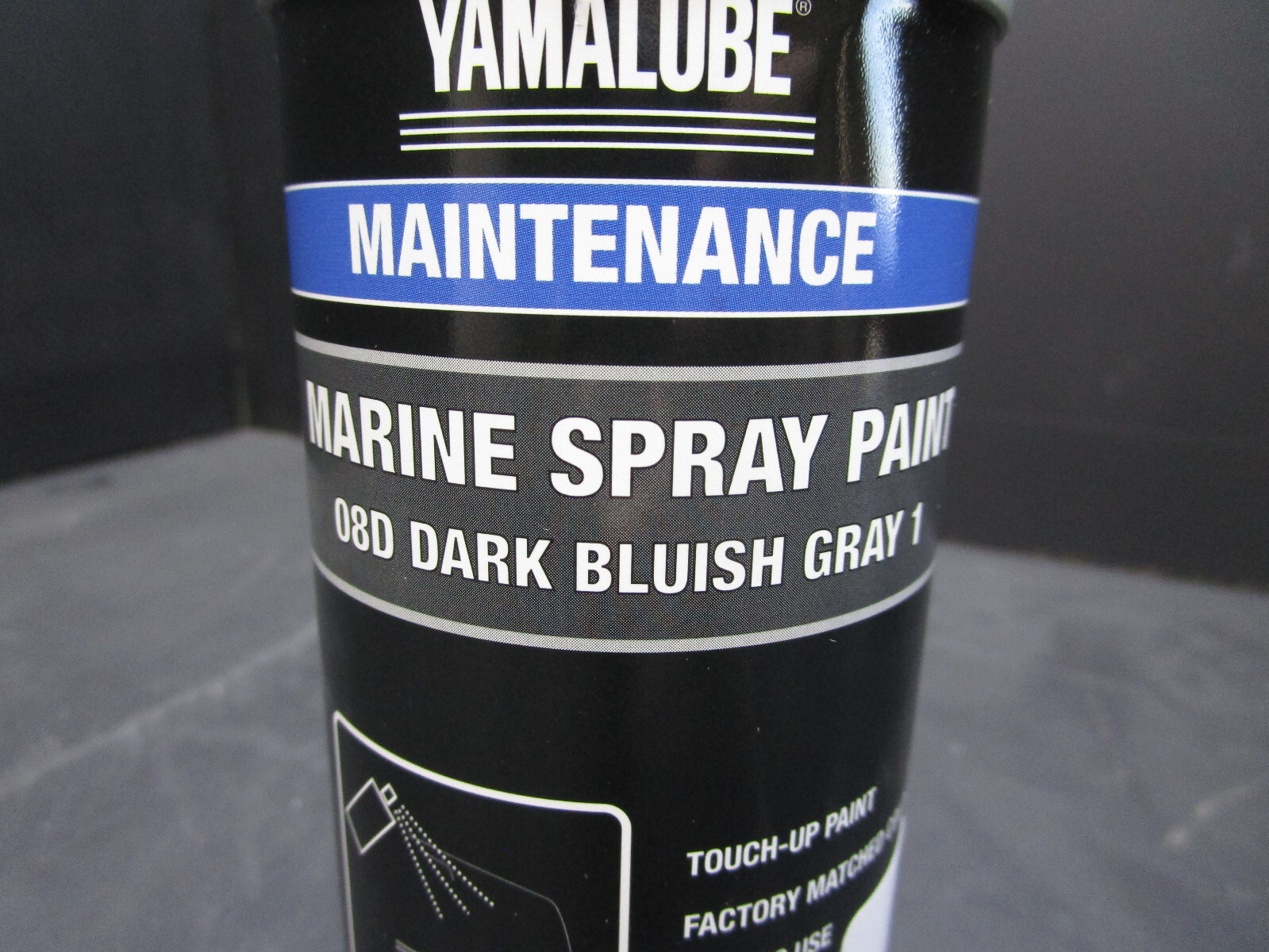 Yamaha New OEM, Marine Spray Paint, ACC-MRNPA-IT-8D Dark Bluish Gray | eBay