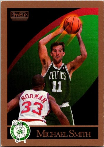 Michael Smith Boston Celtics 1990 SkyBox Trading Card Number 24 | eBay