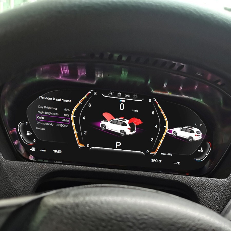 12.3''DigitaI Instrument Cluster For BMW 5 Series E60 E61 E63 E64 M5 ...