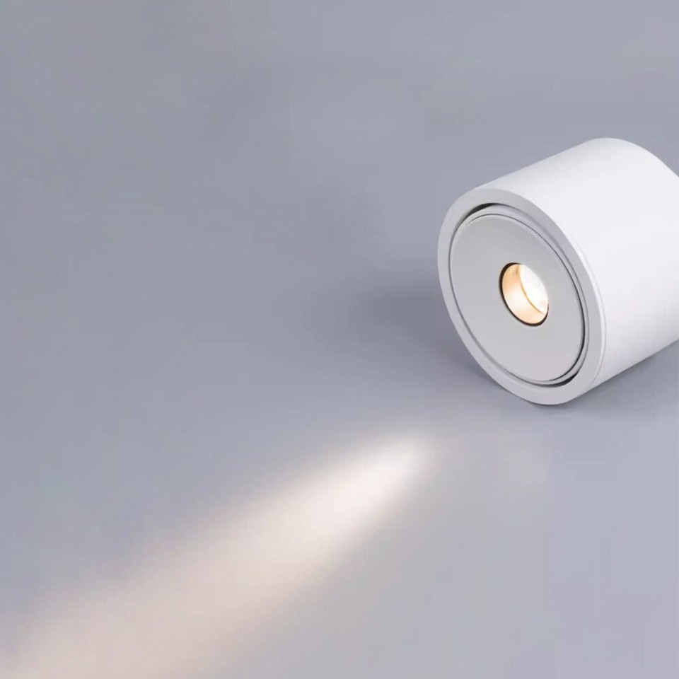 2 x LED COB Mini Spotlight Narrow Beam Angle 3°8°15° Light Ceiling Lamp ...