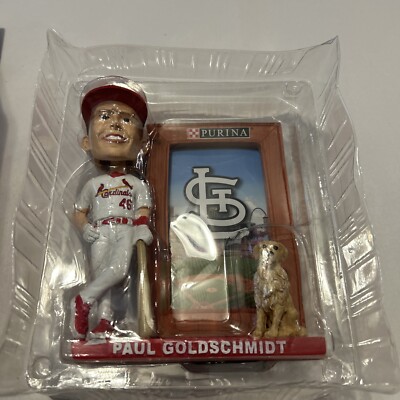 Paul Goldschmidt bobblehead Purina frame Baseball Cardinals St Louis ...