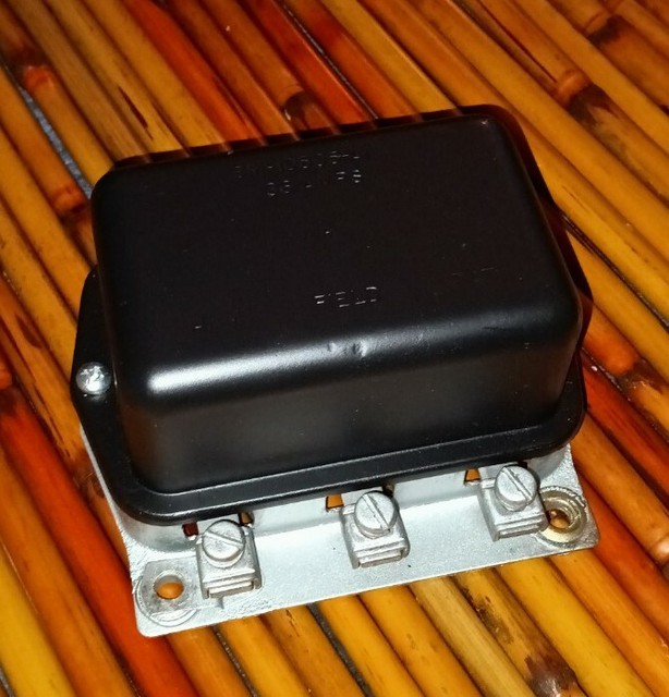 OEM FOMOCO Script Voltage Regulator 8m-10505-a1 1948 1949 Ford Mercury ...