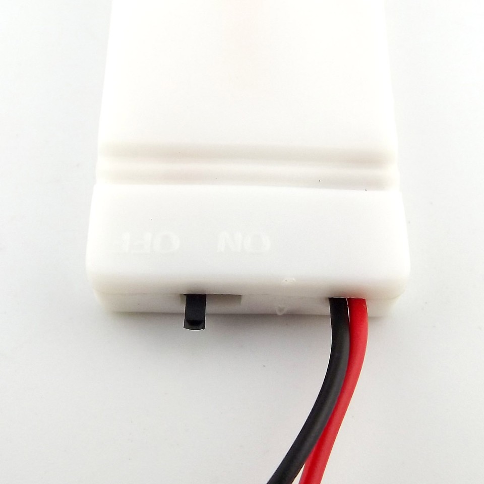 5x White CR2032 X 2 Button Coin Cell Battery Holder Case on/off Switch ...