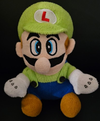 Super Mario Bros Mario Disguised As Luigi Soft Toy Plush 20cm Green ...