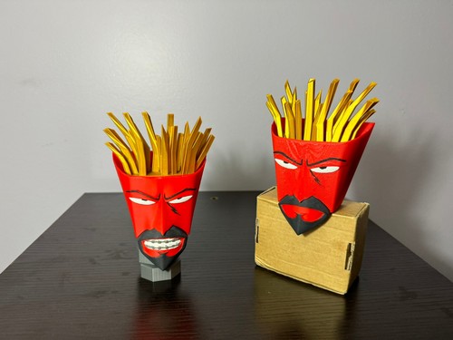 Frylock Aqua Teen Hunger Force 3D Printed Figure – 5" – Swappable ...