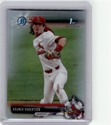 2017 Bowman Draft #BDC-161 Kramer Robertson Chrome Refractor | eBay