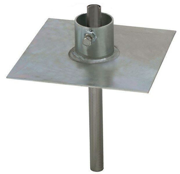 Easy-Up EZ 32A Heavy Duty Base Plate for Telescopic Antenna Mast ...
