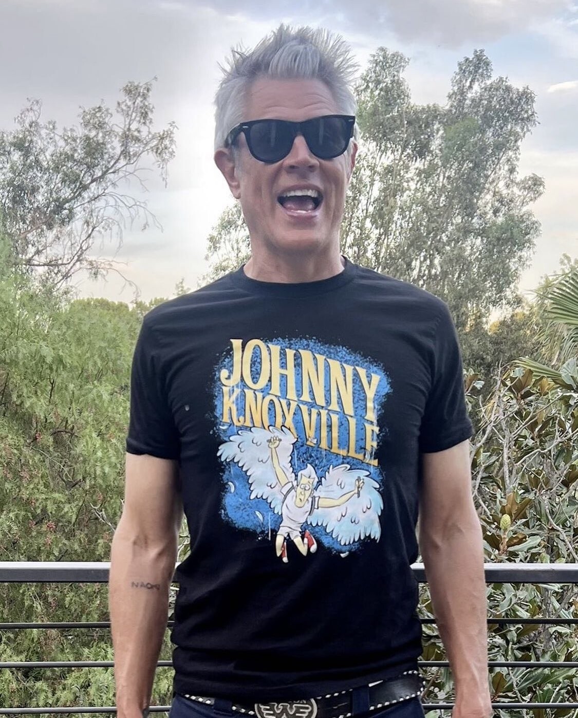 Johnny Knoxville X Ed Vill Jackass T Shirt Promo Stev… - Gem