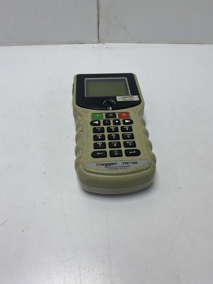Megger TTR 100 single phase transformer turn ratio test Set (see ...