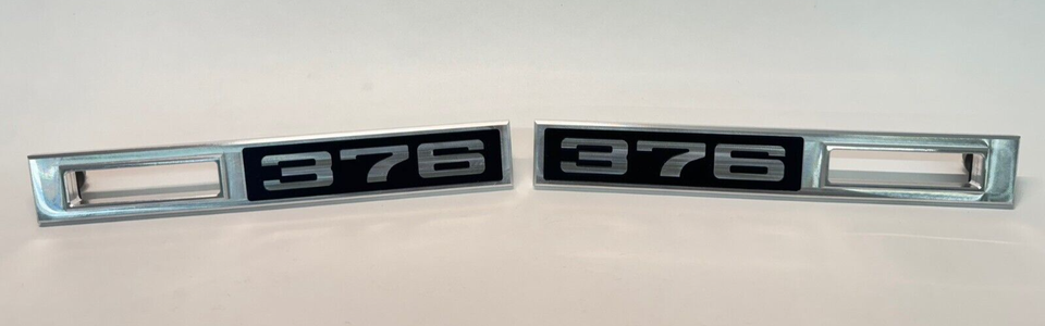 1969 Chevy Chevelle '376' Emblem Side Marker Light Bezel Front Fender ...