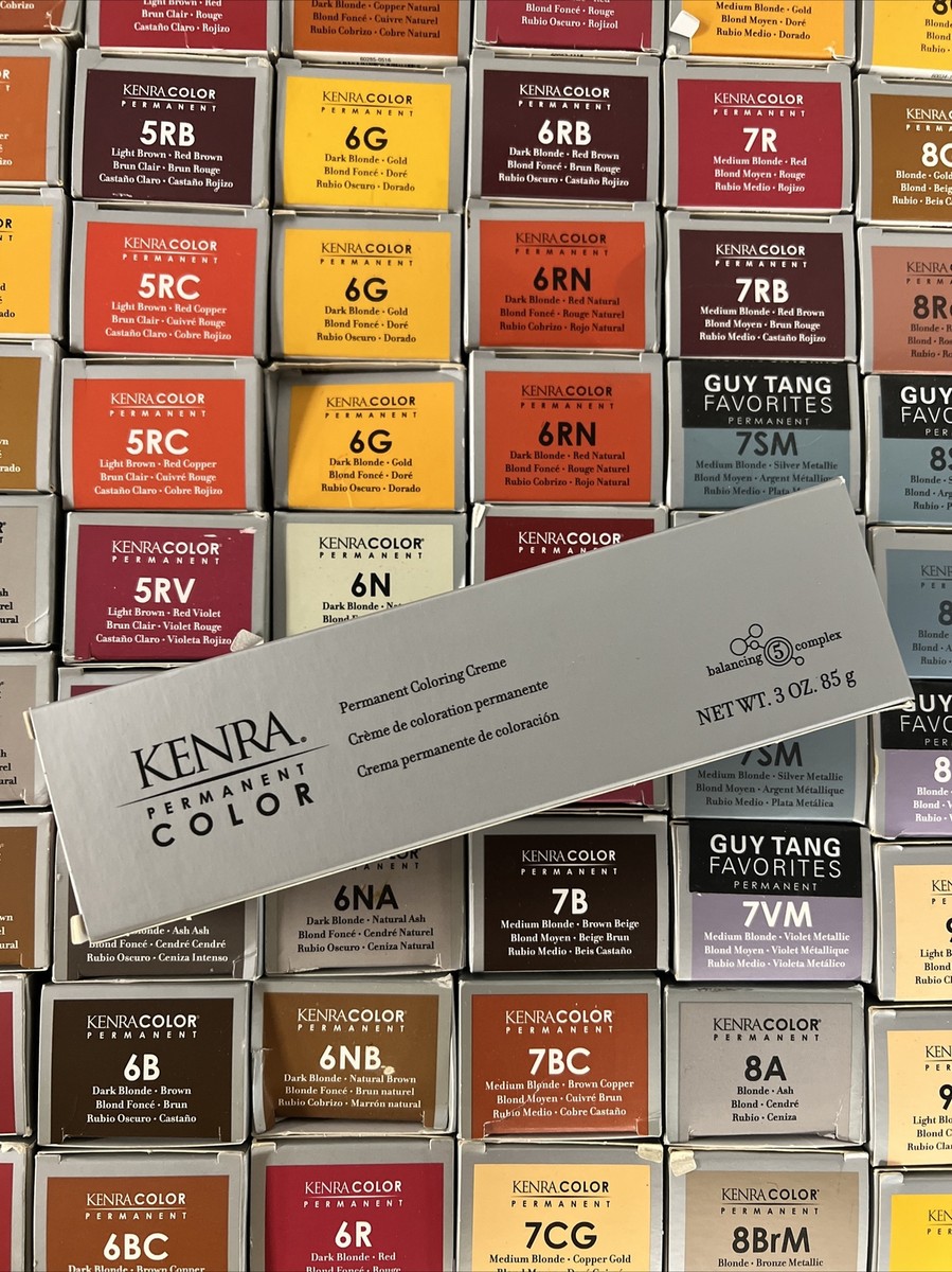 Kenra Hair Color Chart