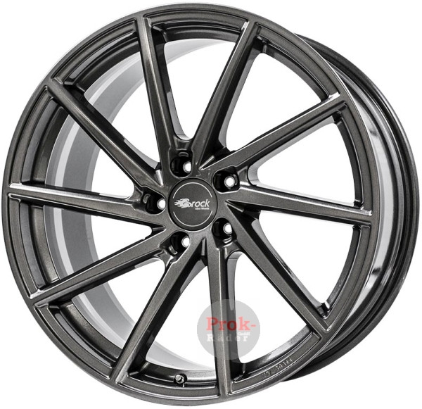 4x Alufelgen BROCK B37 für Volkswagen Touareg III CR 20 Zoll Felgen ...