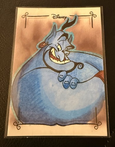 2025 Topps Disney Wonder Genie Sketch 1/1 Ian McKesson Autograph Card ...