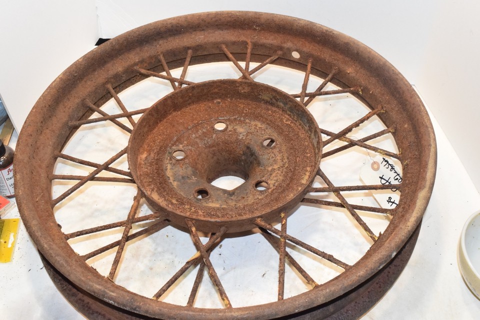 19" 1910s 1920s Ford Model T Wire Wheel - W2 | eBay