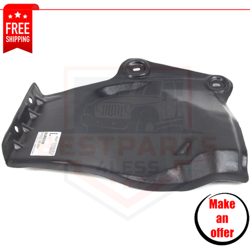 Engine Splash Shield 648391AA0A left side for 2009-2014 Nissan Murano ...