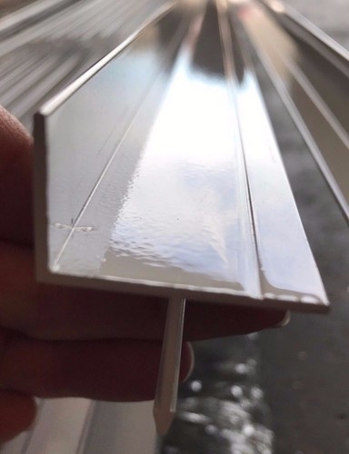 92" White Aluminum Exterior Slide Out Seal Trim Molding 1 5/8" Trim RV ...