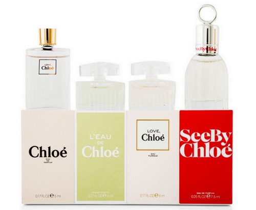 Chloe perfume Miniature 4-Piece Gift Set Inc see by chloe EDP 5ml | eBay