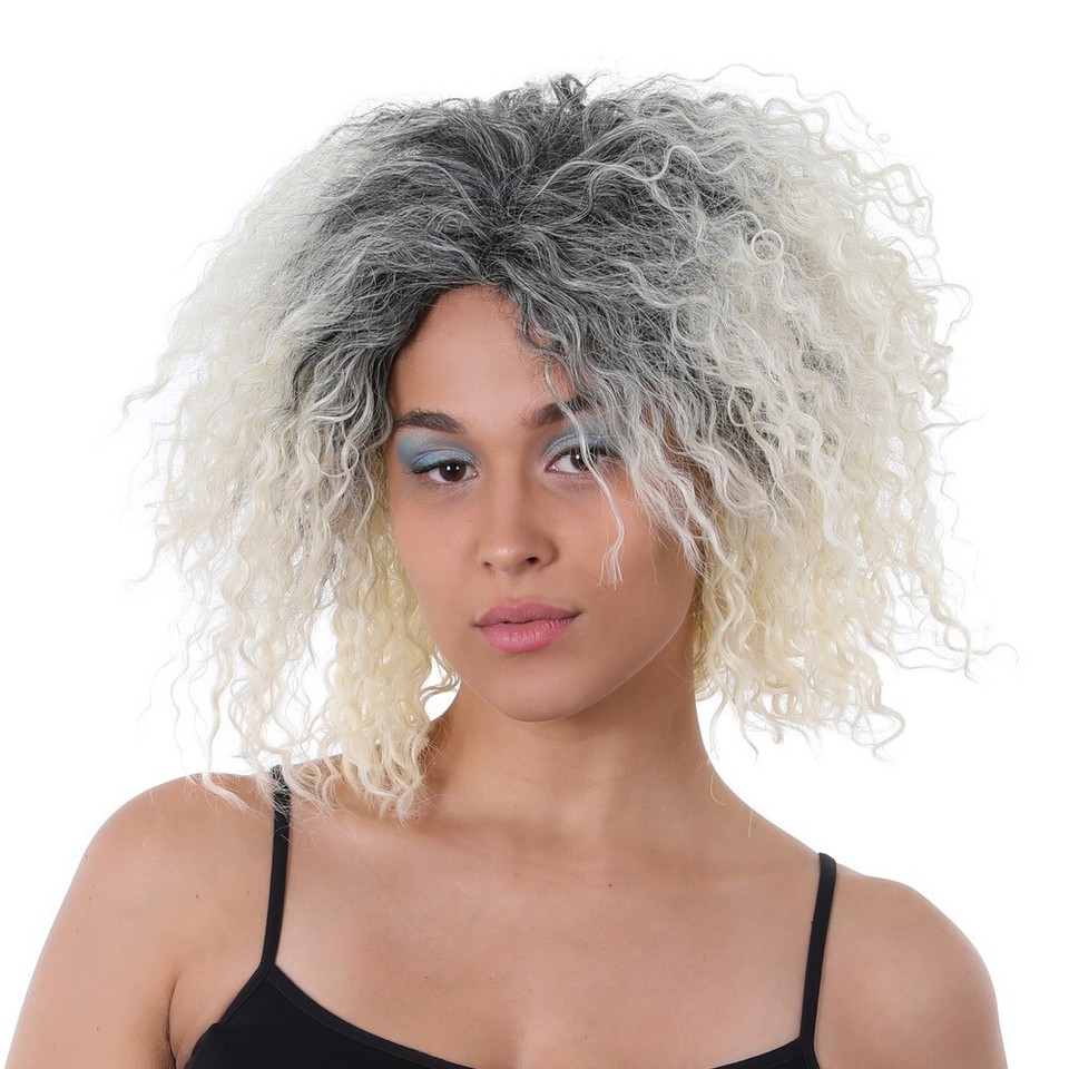 Women's Wigs Fancy Dress Party Cosplay Long Wig Short Wig Curley Frizzy ...