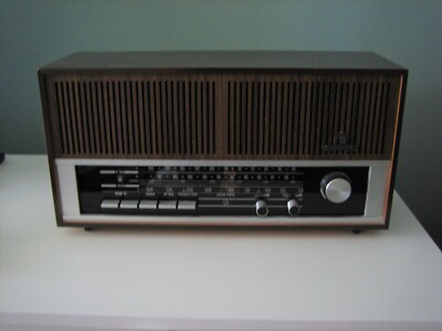 GRUNDIG RF 121U SOLID STATE AM FM RADIO VINTAGE EXCELLENT WORKING ...