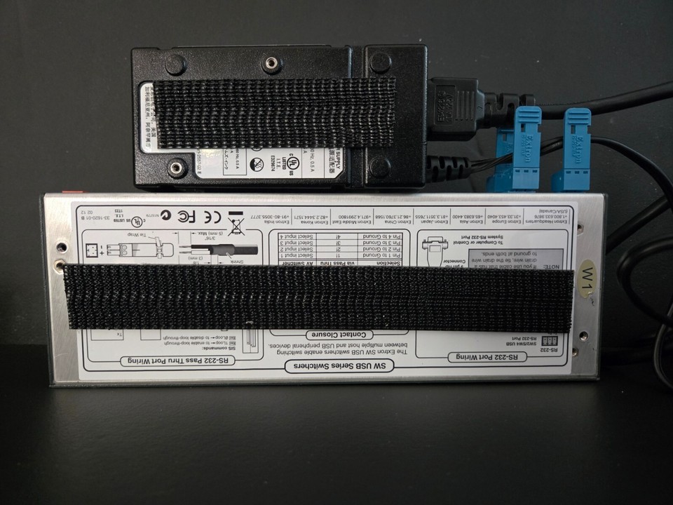 Extron SW 2 USB switcher w/power adapter | eBay