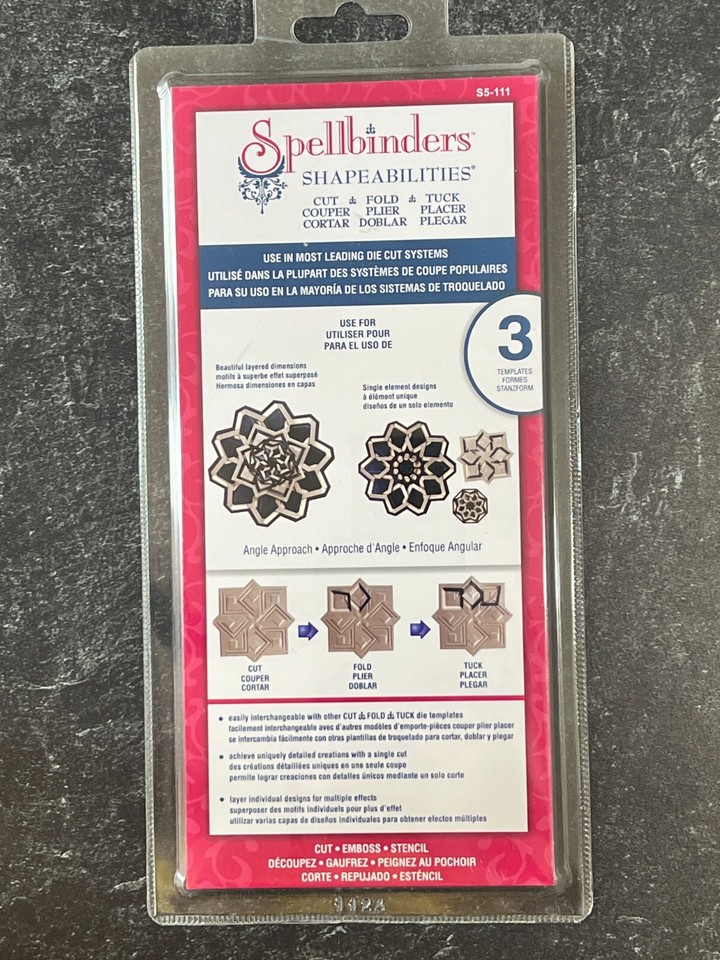 NEW Spellbinders Shapeabilities Dies-Metal Dies-Spellbinders | eBay