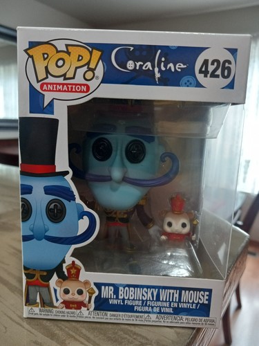 Funko Pop! Vinyl: Coraline - Mr. Bobinsky with Mouse #426 889698328258 ...
