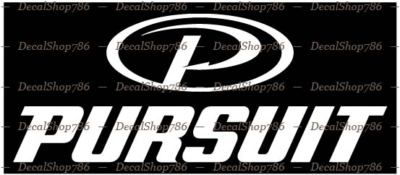 Pursuit Boats - Outdoor Sports - Vinyl Die-Cut Peel N' Stick Decals ...