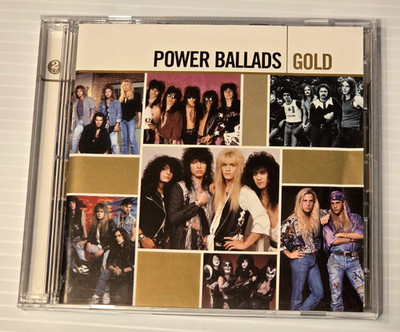 Power Ballads Gold 2 CD Compilation Classic Rock Love Songs Hair Metal ...