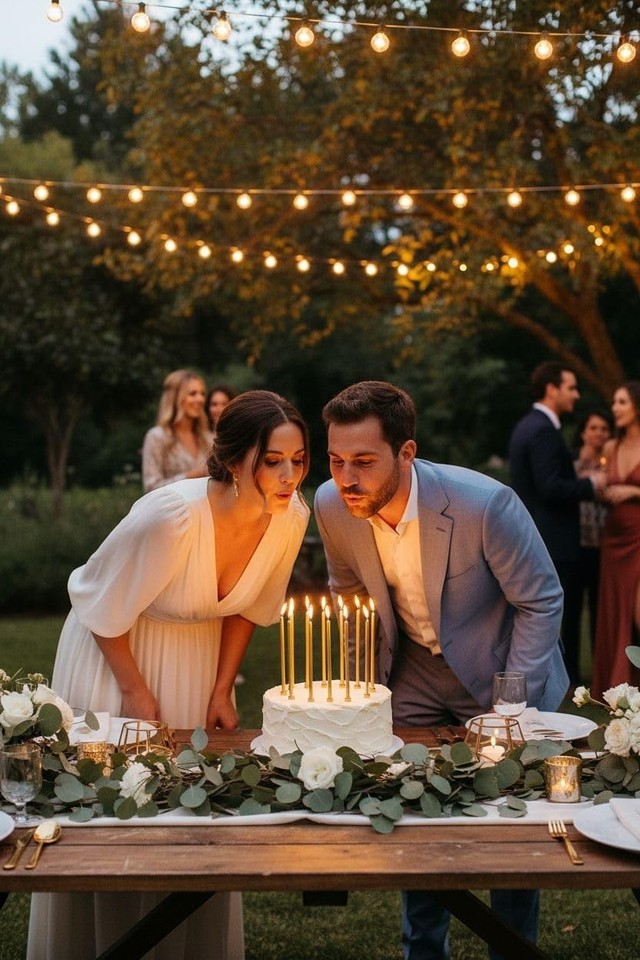 Storm&Lighthouse 12 Tall Gold Party Candles with Candle Holders for ...