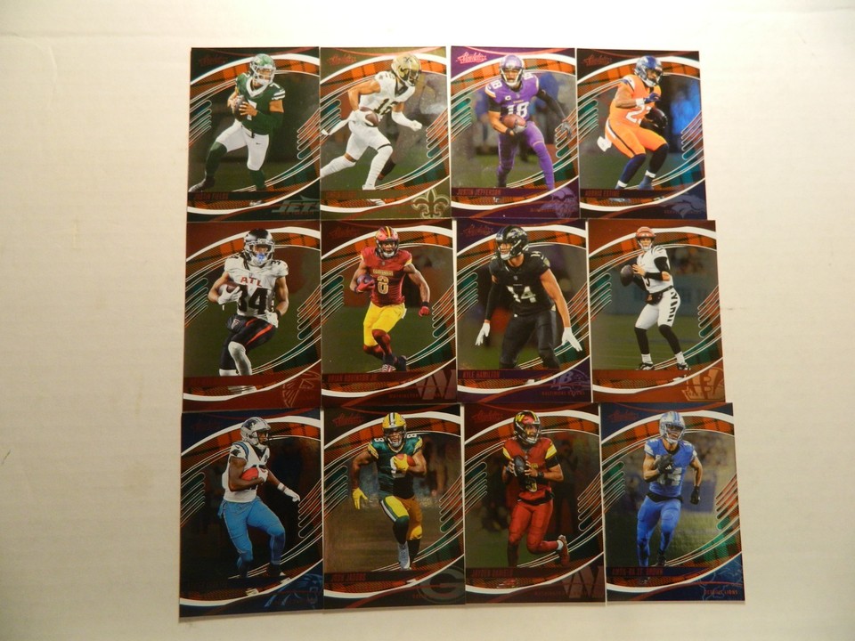 2025 Panini Absolute Holiday NFL Cards STARS & ROOKIES U Pick Finish ...